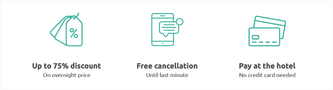 Day Use Hotels: Rooms and Services at -75% | DayBreakHotels